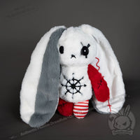Plushie Dreadfuls - ADHD Rabbit - Plush Stuffed Animal | Mysterious