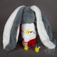 Plushie Dreadfuls - ADHD Rabbit - Plush Stuffed Animal | Mysterious