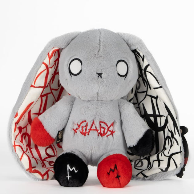 Plushie Dreadfuls - Dyslexia Rabbit - Plush Stuffed Animal | Mysterious