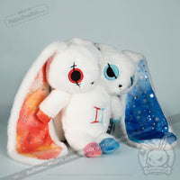Plushie Dreadfuls - Gemini Rabbit - Plush Stuffed Animal | Mysterious