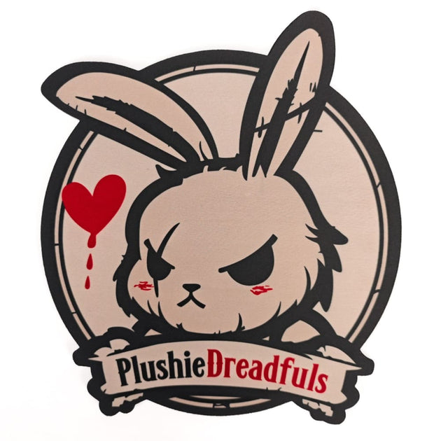Plushie Dreadfuls - Logo Mouse Pad | Mysterious