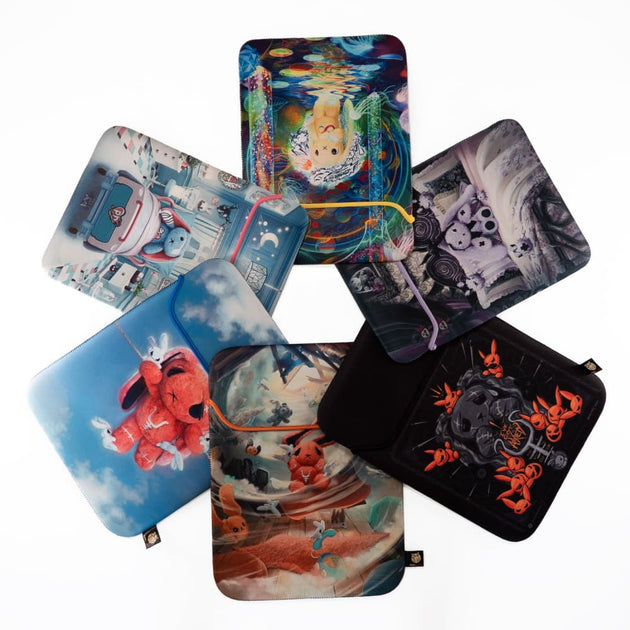 Plushie Dreadfuls Printed Laptop Tablet Sleeve | Mysterious